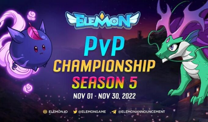 Elemon Launches PVP Championship Season 5 - Crypto Games 3D - Blockchain Games List, News and ...