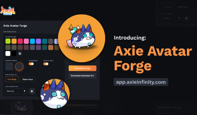 The Axie Avatar Forge is Here! Create Your Own Avatar in Axie Infinity!